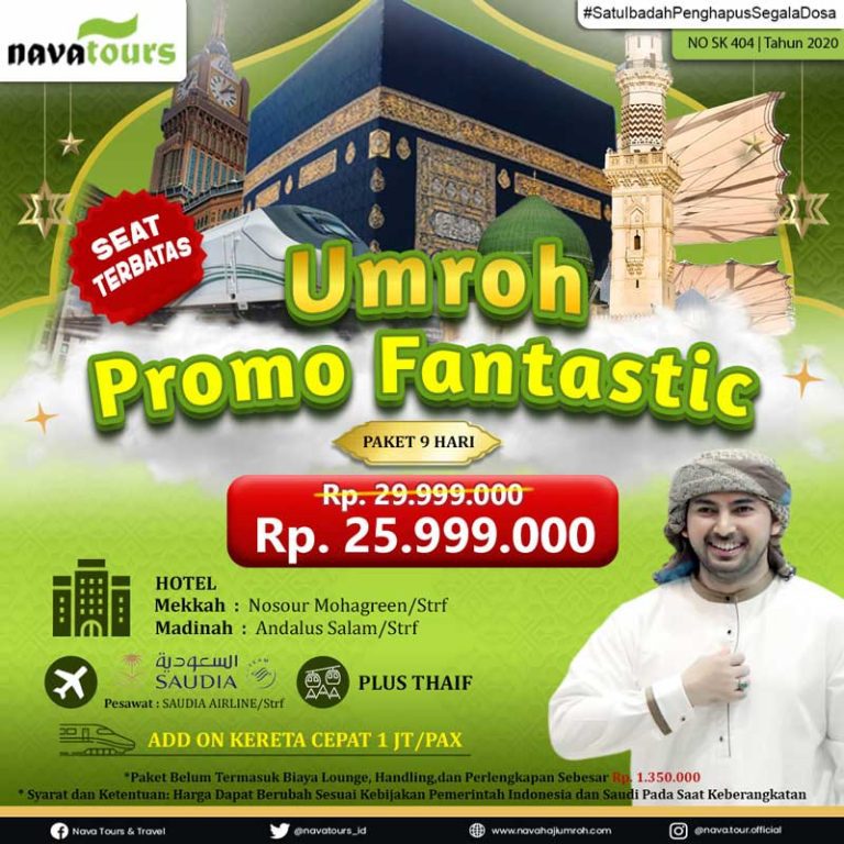 Biaya Umroh 2024 2025 Harga Paket Terbaru & Resmi | Nava Tour